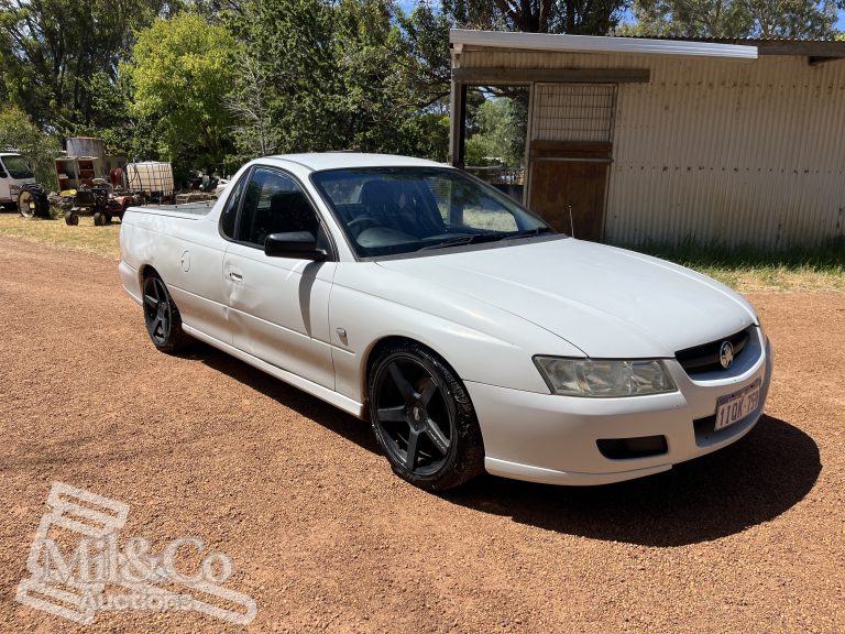 2005 Holden Commodore VZ Automatic V6 Alloytech Ute – Mil & Co Auctions