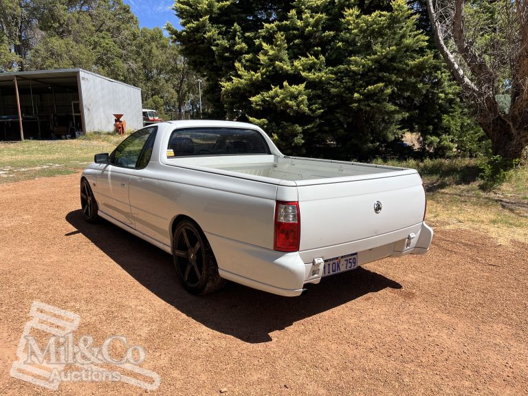 2005 Holden Commodore VZ Automatic V6 Alloytech Ute – Mil & Co Auctions