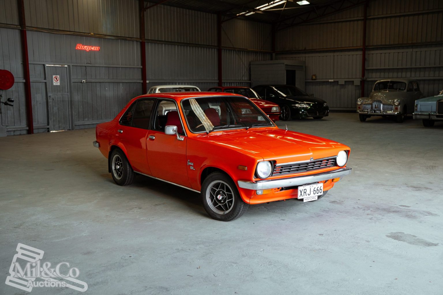 1977 Holden Gemini SL Sedan – Mil & Co Auctions